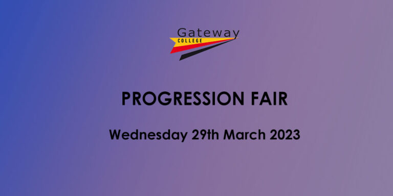 Progression Fair 2023 – Gateway College
