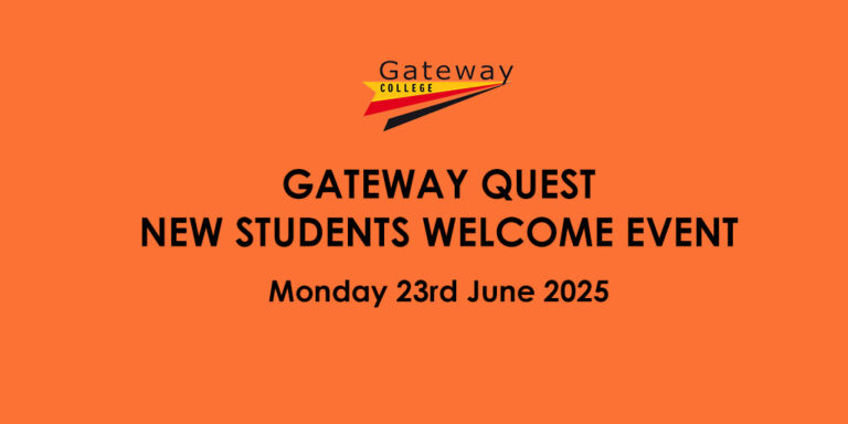 New Students Welcome Event – Gateway College